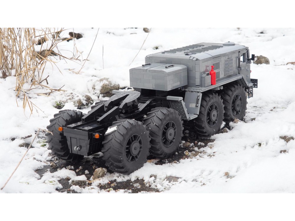 LEGO MOC-124556 MAZ 537 // PF version by noniusz | Rebrickable - Build ...