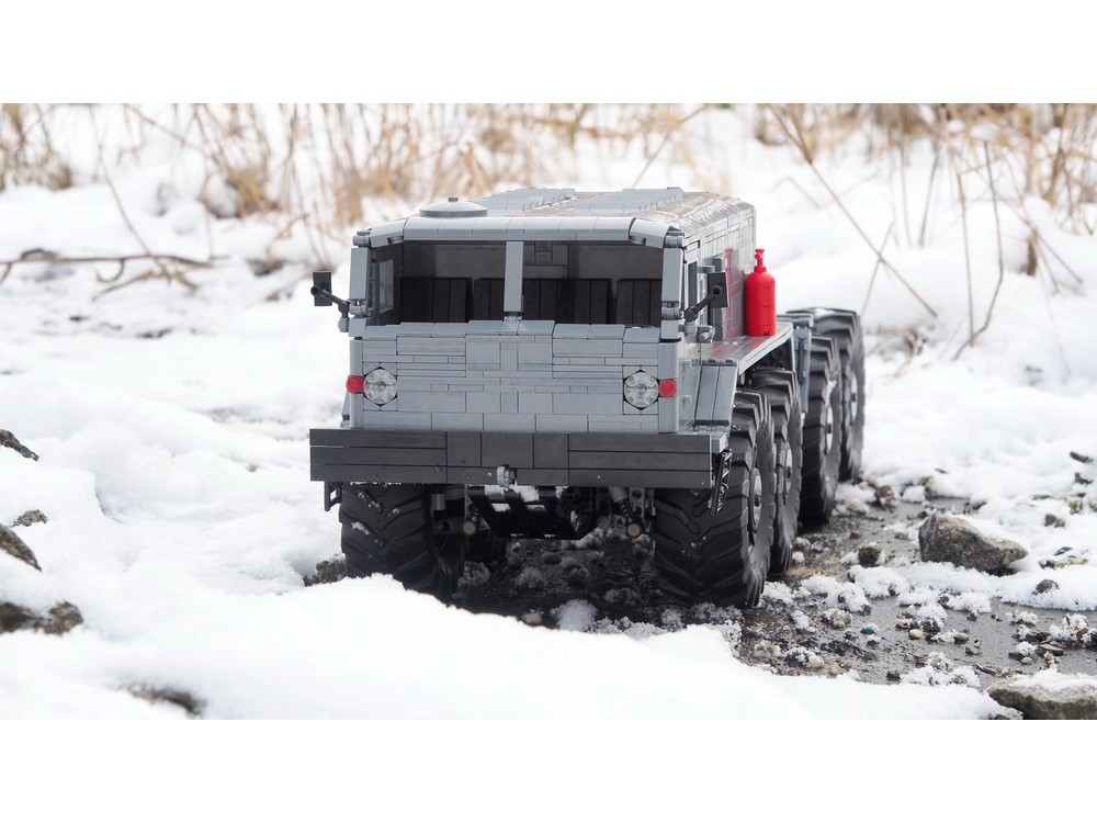 LEGO MOC MAZ 537 // PF version by noniusz | Rebrickable - Build with LEGO