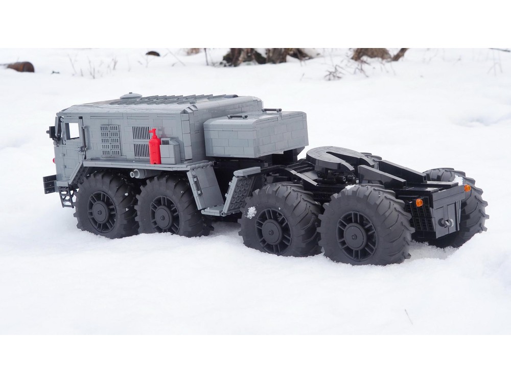 LEGO MOC MAZ 537 // PF version by noniusz | Rebrickable - Build with LEGO