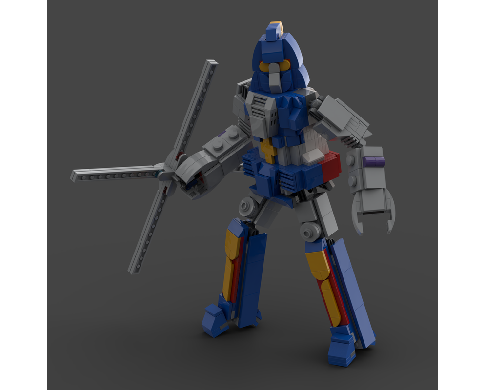 LEGO MOC Gobots Cop-tur Mode B : Renegade Robot by MrBrickArtist ...
