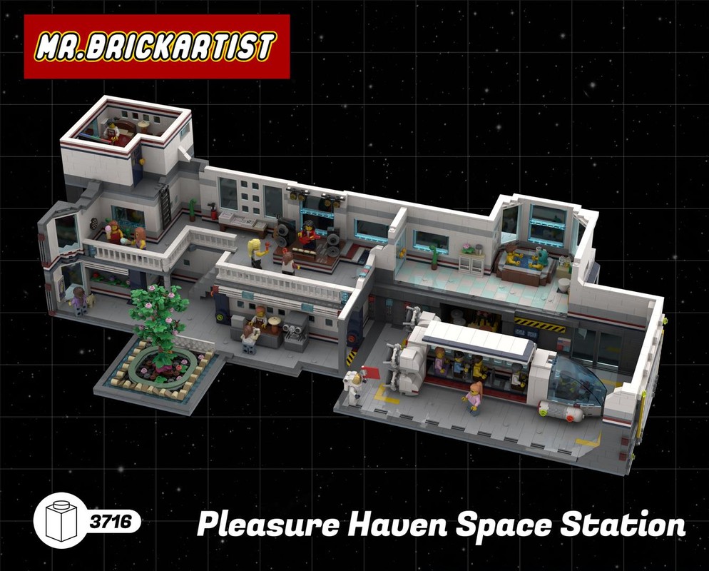 LEGO MOC Pleasure Haven Space Station - Adult Oriented Play Set by ...