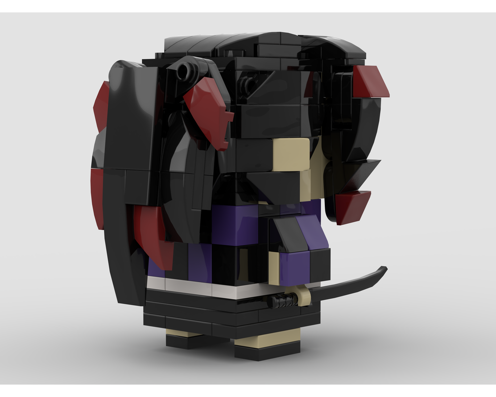LEGO MOC Brickheadz Kokushibo - Upper Moon 1 [Demon Slayer/Kimetsu No ...