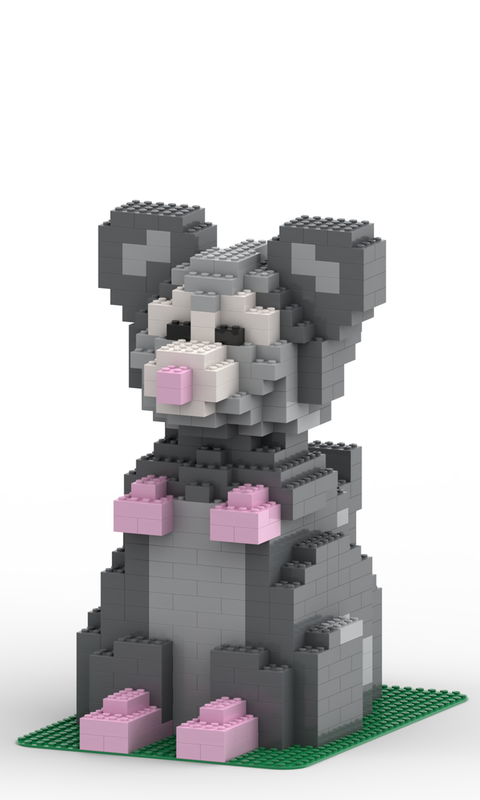 LEGO MOC Mouse/Rat Sculpture by dirk81 | Rebrickable - Build with LEGO