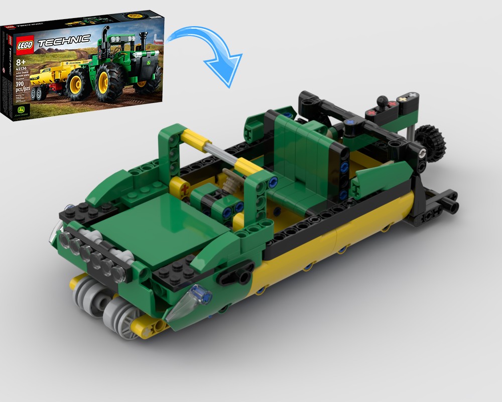 LEGO MOC SpeedBoat 42136 Alternative by ErikGS | Rebrickable - Build ...