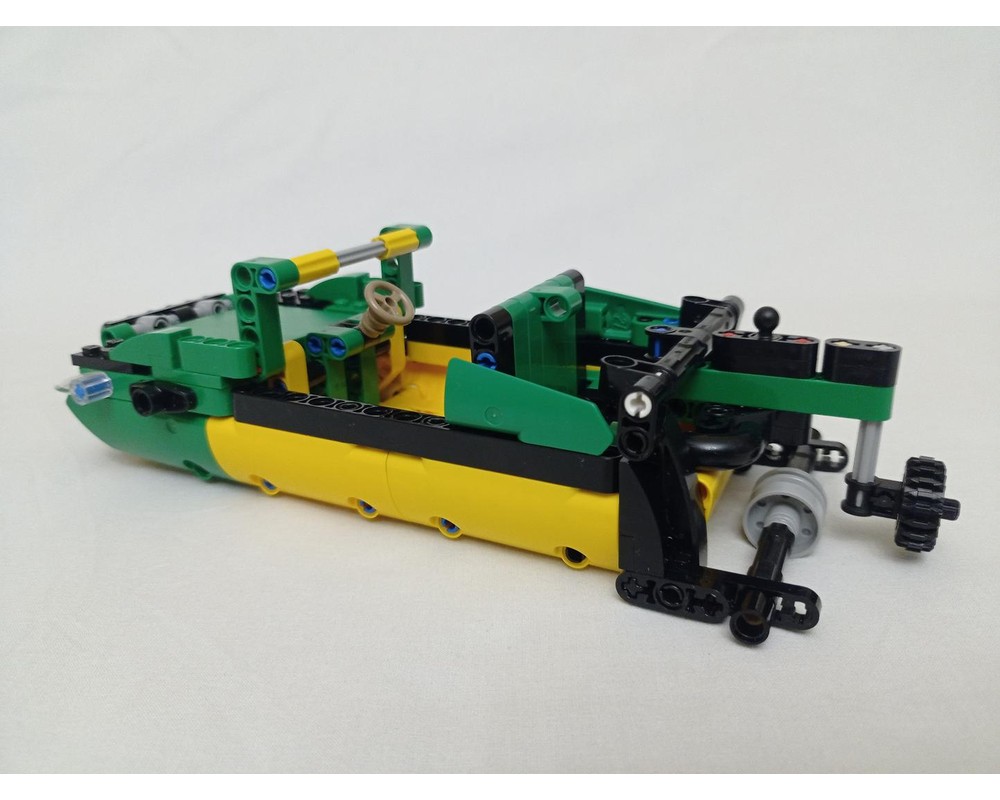 Lego Moc Speedboat 42136 Alternative By Erikgs Rebrickable Build