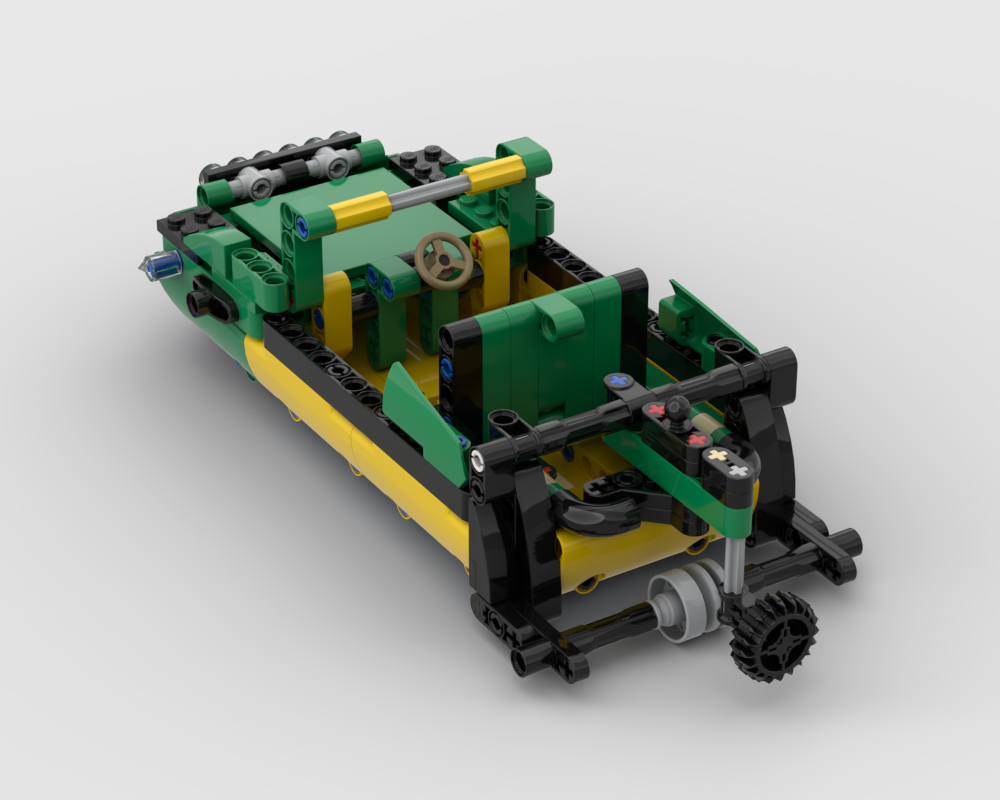 Lego Moc Speedboat 42136 Alternative By Erikgs Rebrickable Build