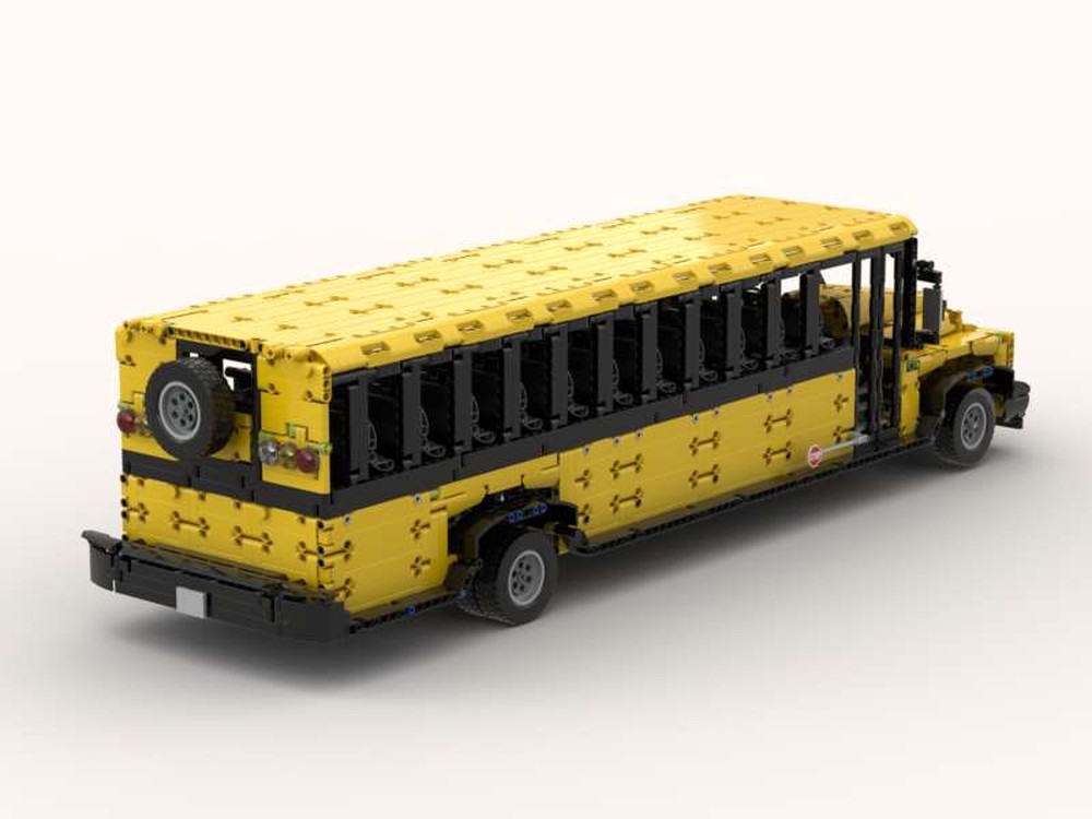 LEGO MOC School Bus by ASussyBuilder | Rebrickable - Build with LEGO