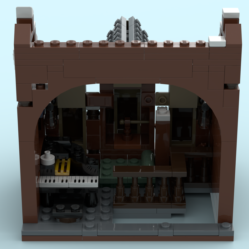 LEGO MOC Modular Abandoned House Modification 76407 by Check_out_my ...