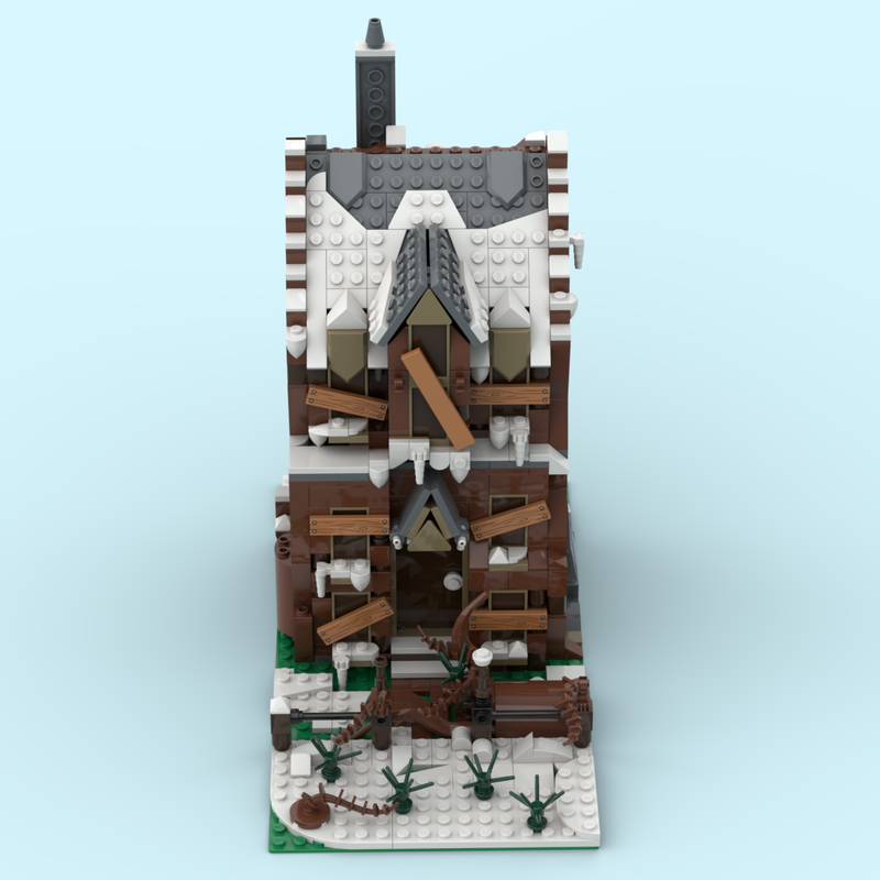 LEGO MOC Modular Abandoned House Modification 76407 by Check_out_my ...