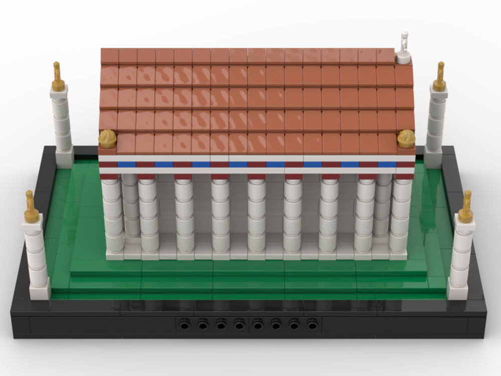 LEGO MOC-124644 Parthenon by Jedi Plb | Rebrickable - Build with LEGO