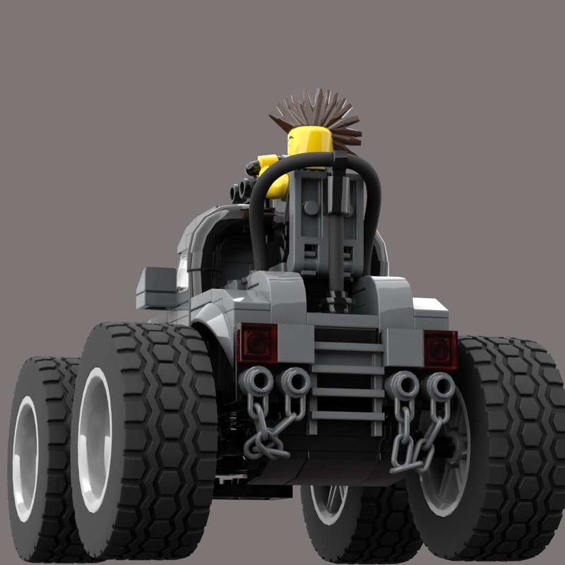 LEGO MOC Mad Max car: The Big Foot by Dbricks238 | Rebrickable - Build ...