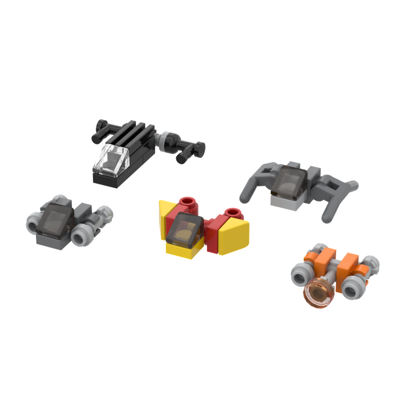 LEGO MOC Micro Spacecrafts I. generation by kockafan | Rebrickable ...