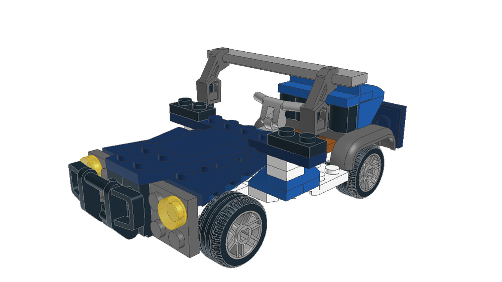 LEGO MOC 60208 Roadster by julien1001 | Rebrickable - Build with LEGO