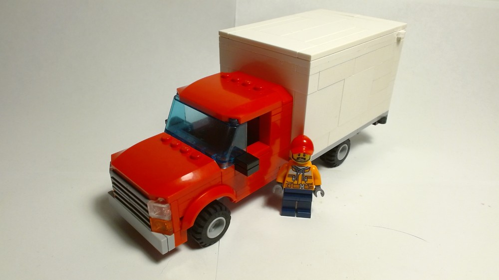 LEGO MOC Box Truck Application by farmyFrank10 | Rebrickable - Build ...