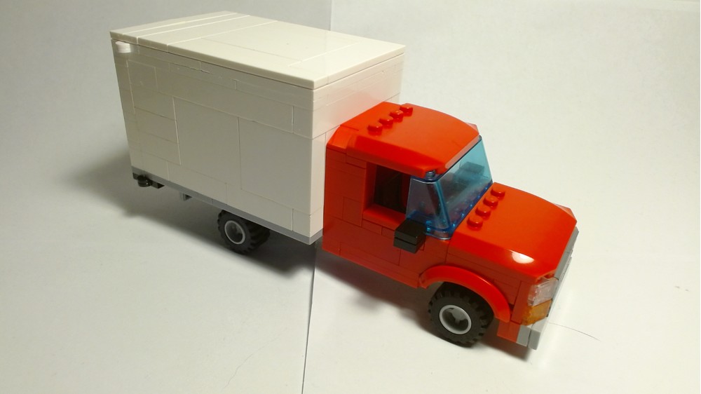 LEGO MOC Box Truck Application by farmyFrank10 | Rebrickable - Build ...