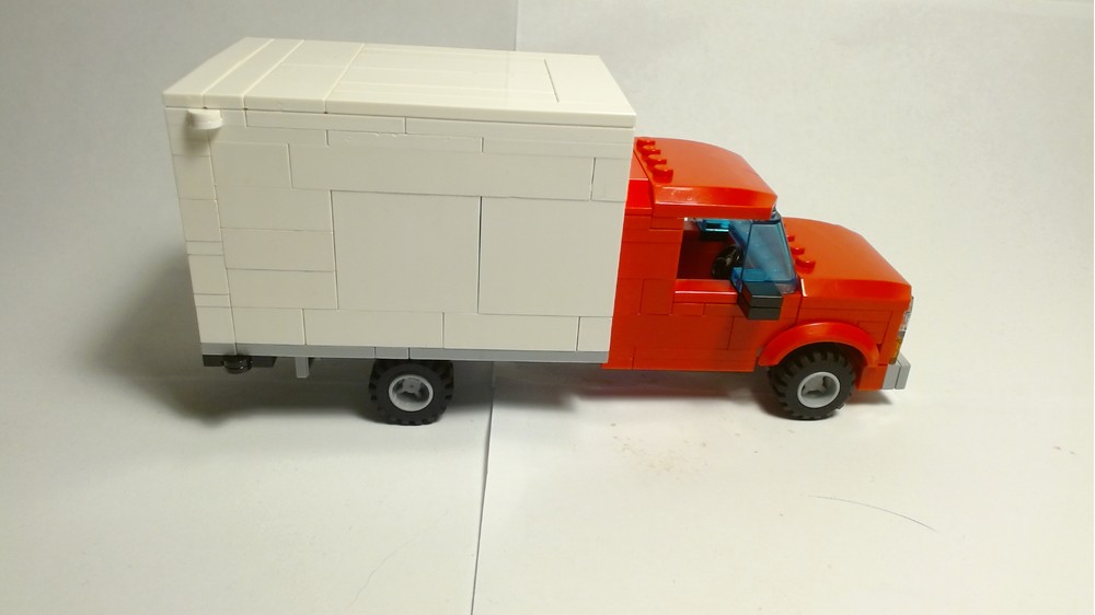 LEGO MOC Box Truck Application by farmyFrank10 | Rebrickable - Build ...