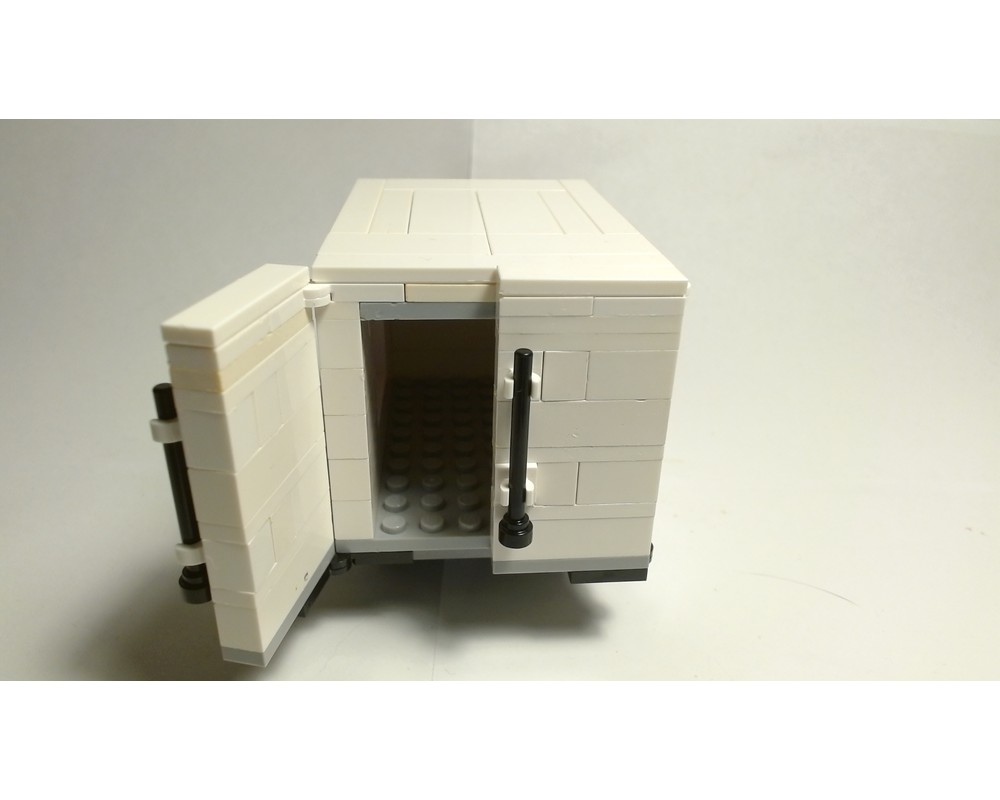 Lego Moc Box Truck Application By Farmyfrank10 Rebrickable Build