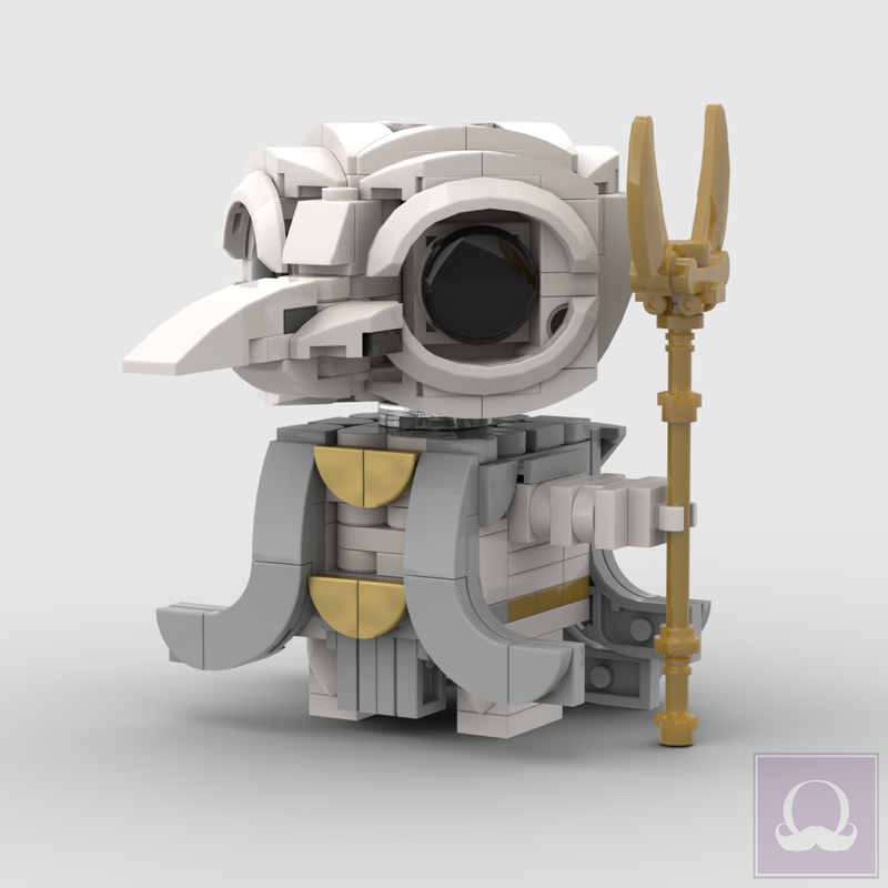 LEGO MOC Khonshu Brickheadz by Offlorf | Rebrickable - Build with LEGO