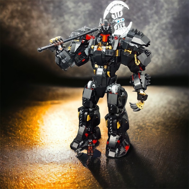 LEGO MOC The Black Knight by MechaBrickman | Rebrickable - Build with LEGO