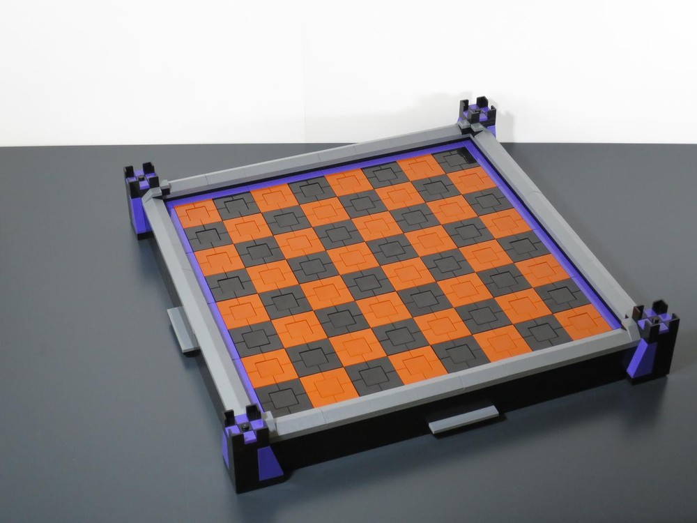 Lego Moc Helloween Chess Set By Lunabricks Rebrickable Build With Lego