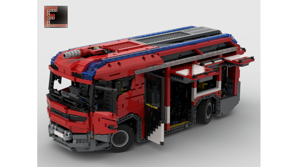 LEGO MOC Rosenbauer RT PF by Furchtis | Rebrickable - Build with LEGO