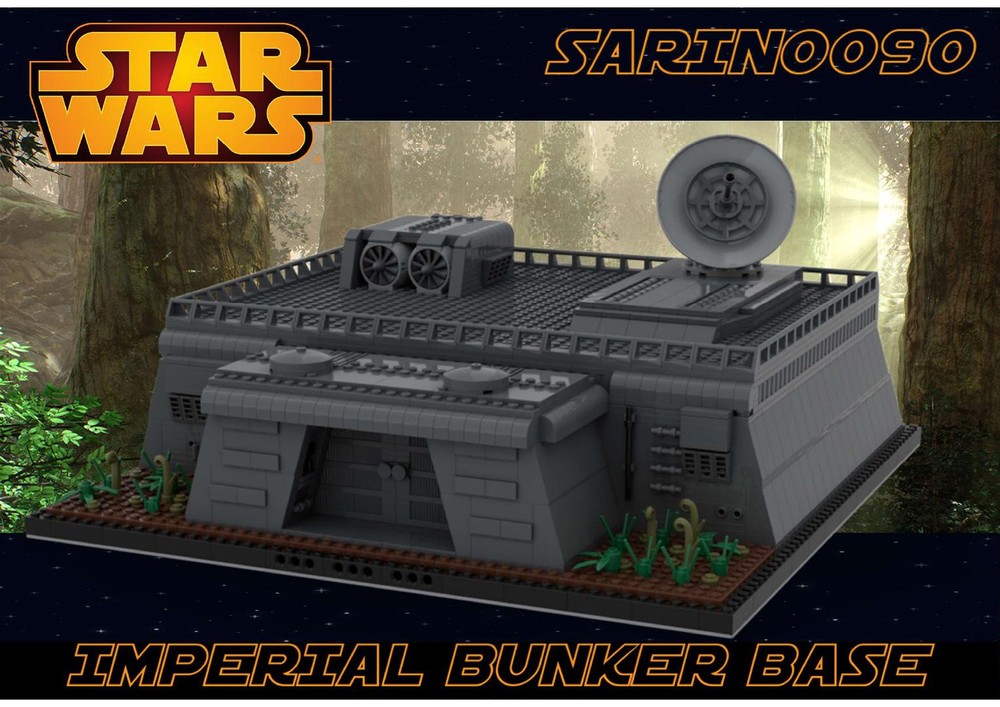 LEGO MOC SW - Imperial Bunker on Endor by Sarinoo90 | Rebrickable ...