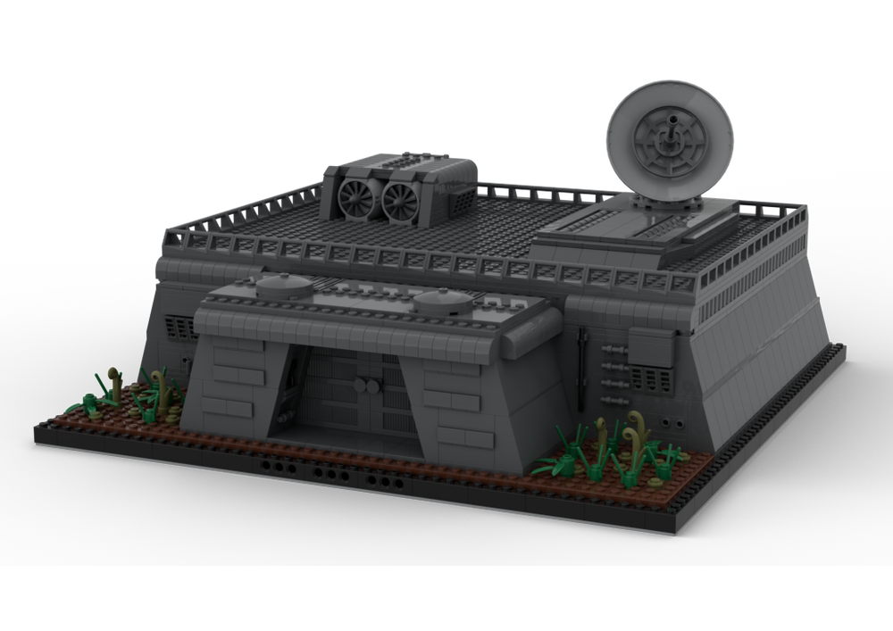 Lego Moc Sw Imperial Bunker On Endor By Sarinoo90 Rebrickable