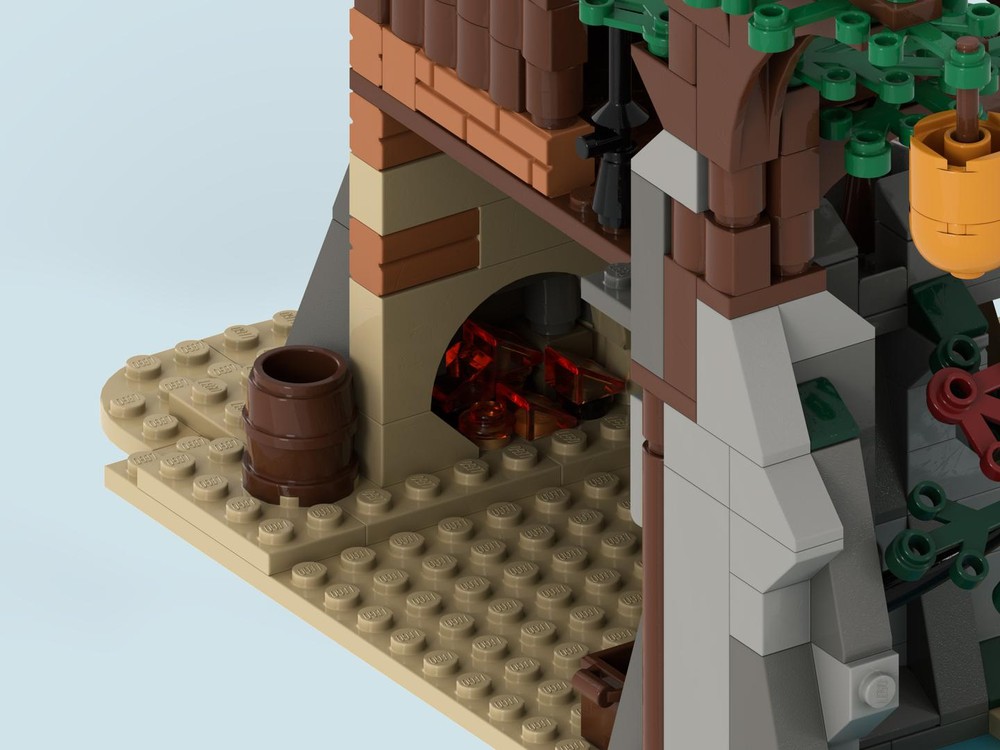 Lego Moc Pirate Island By Brick98989 Rebrickable Build With Lego