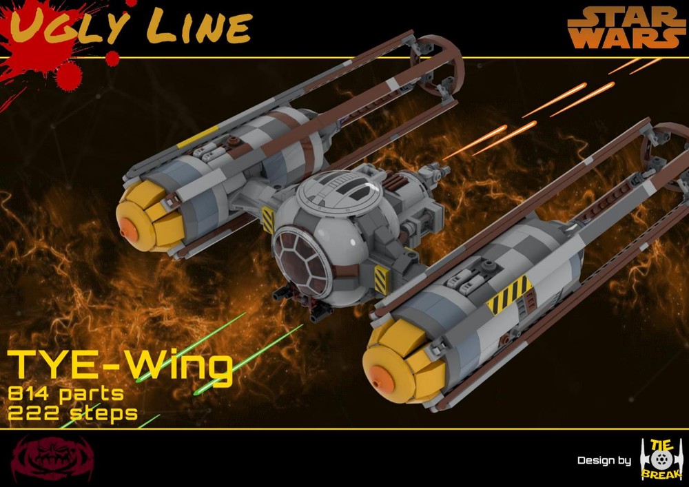 LEGO MOC TYE-Wing / UGLY Starfighter Line by TIEbreak | Rebrickable ...