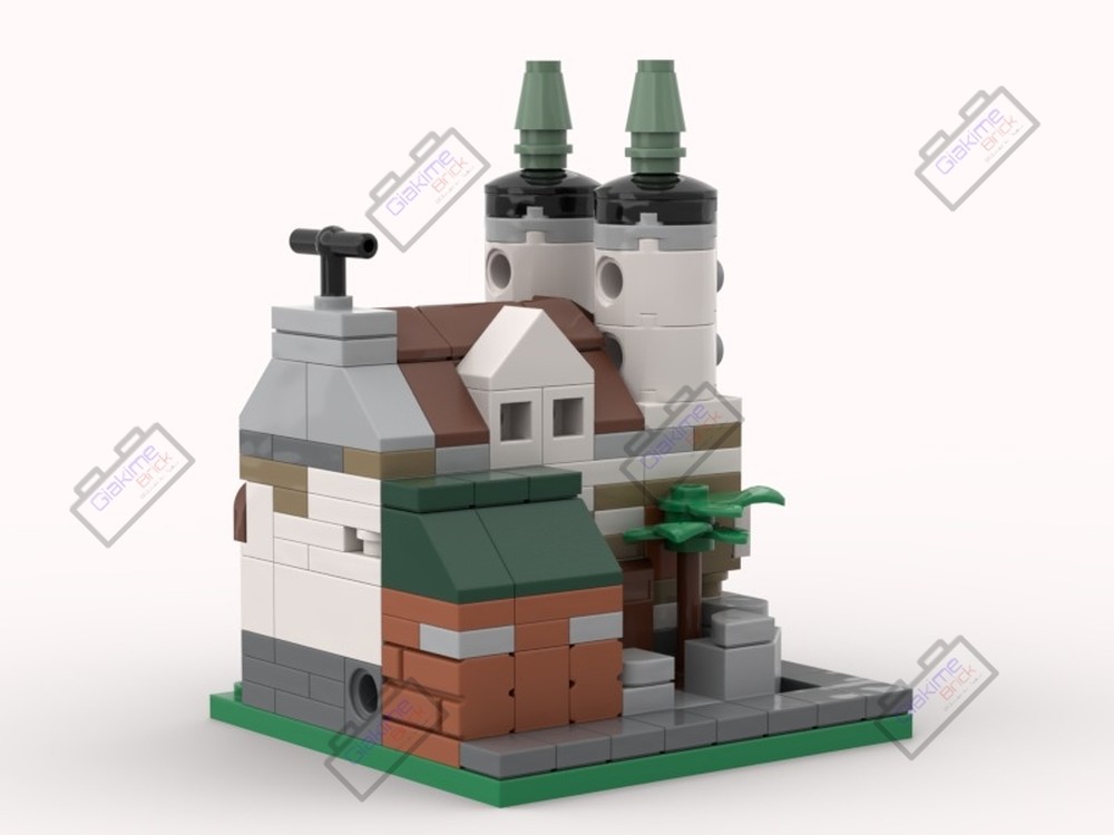 LEGO MOC Mini Andrea's Church Cracovia by Giakime Brick | Rebrickable ...