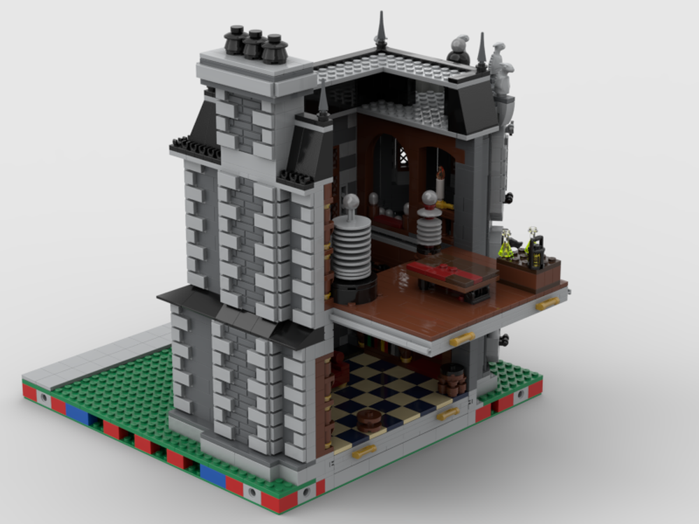LEGO MOC Frankenstein's London Lab by gijoseph25b | Rebrickable - Build ...