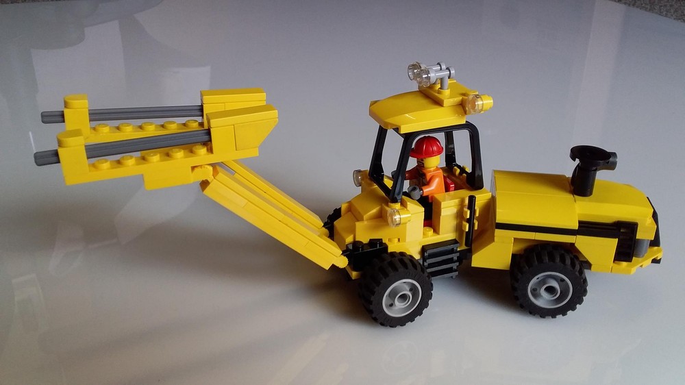 LEGO MOC Caterpillar Jumbo Mining Drill by Tasblocker | Rebrickable ...
