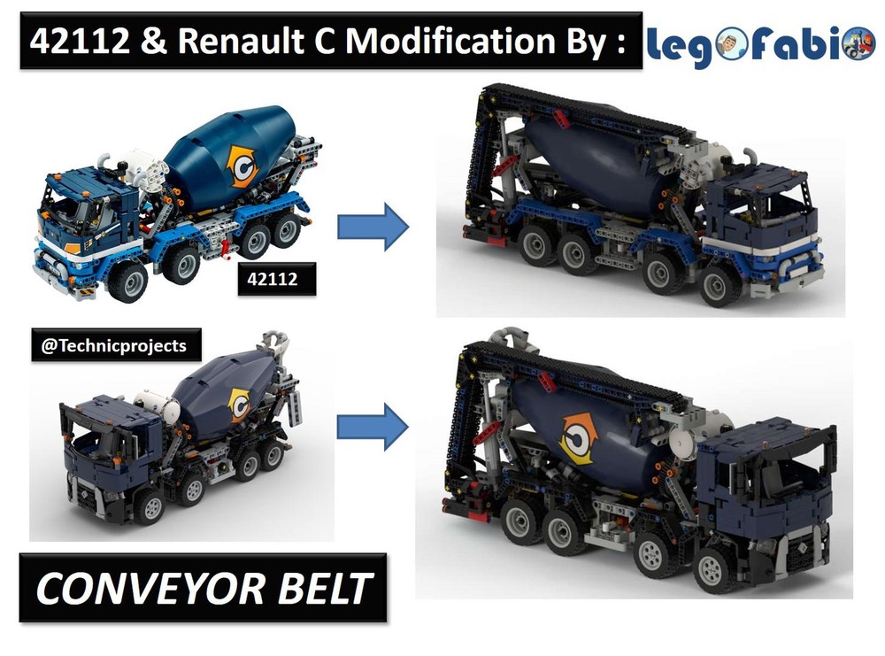 LEGO MOC 42112&RenaultC - MOD conveyor belt by Fabio_BrickintheWall ...