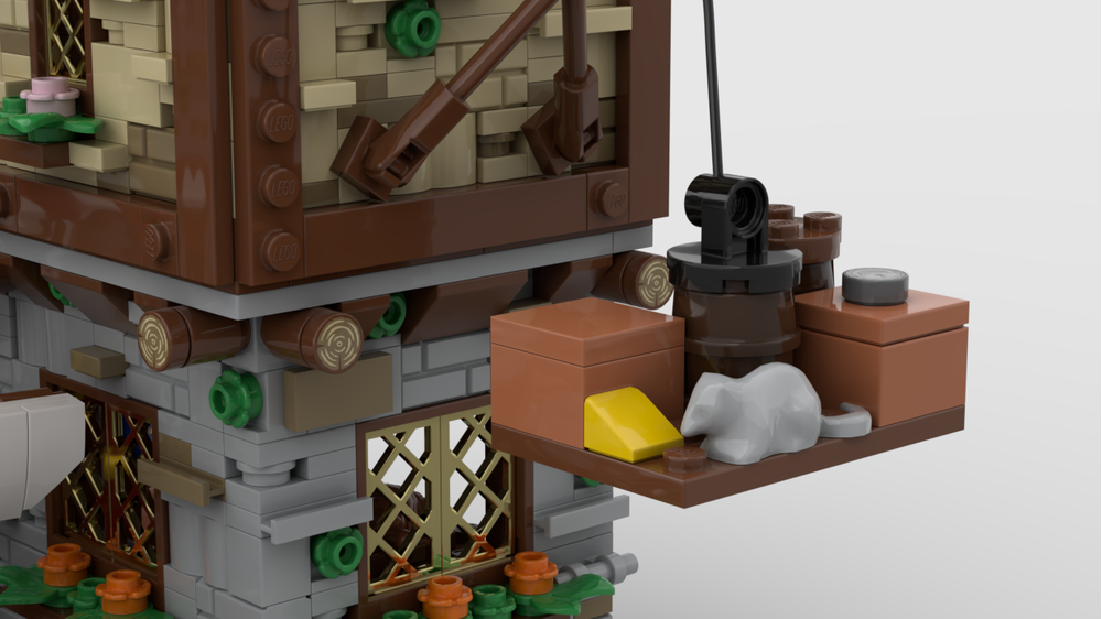 Lego Moc Medieval Harbor By Jk Brick Rebrickable Build With Lego