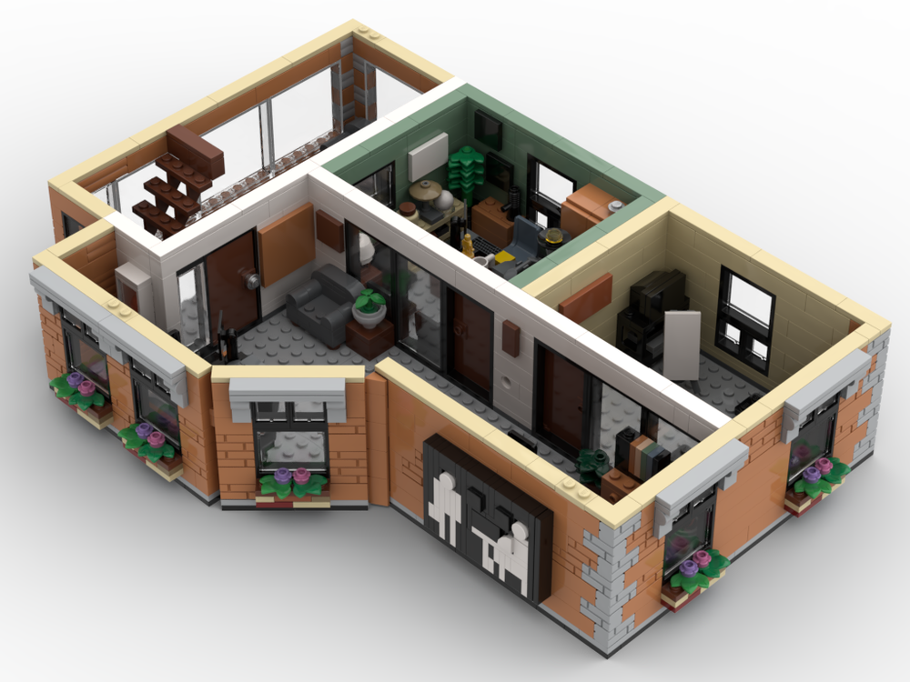 Lego Moc Sitcomplex The Office By Brick Artisan Rebrickable Build
