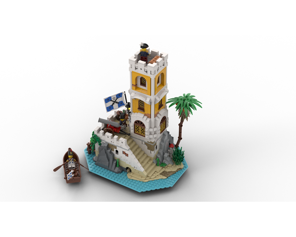 Lego Moc 6265 Sabre Island Remake By Legatoflegion Rebrickable