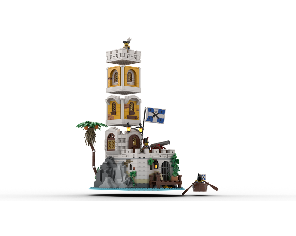 Lego Moc 6265 Sabre Island Remake By Legatoflegion Rebrickable