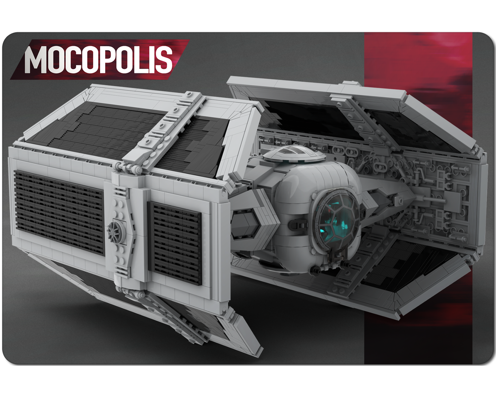 Lego Moc Sw Ucs Tie Advancеd By Mocopolis Rebrickable Build With Lego