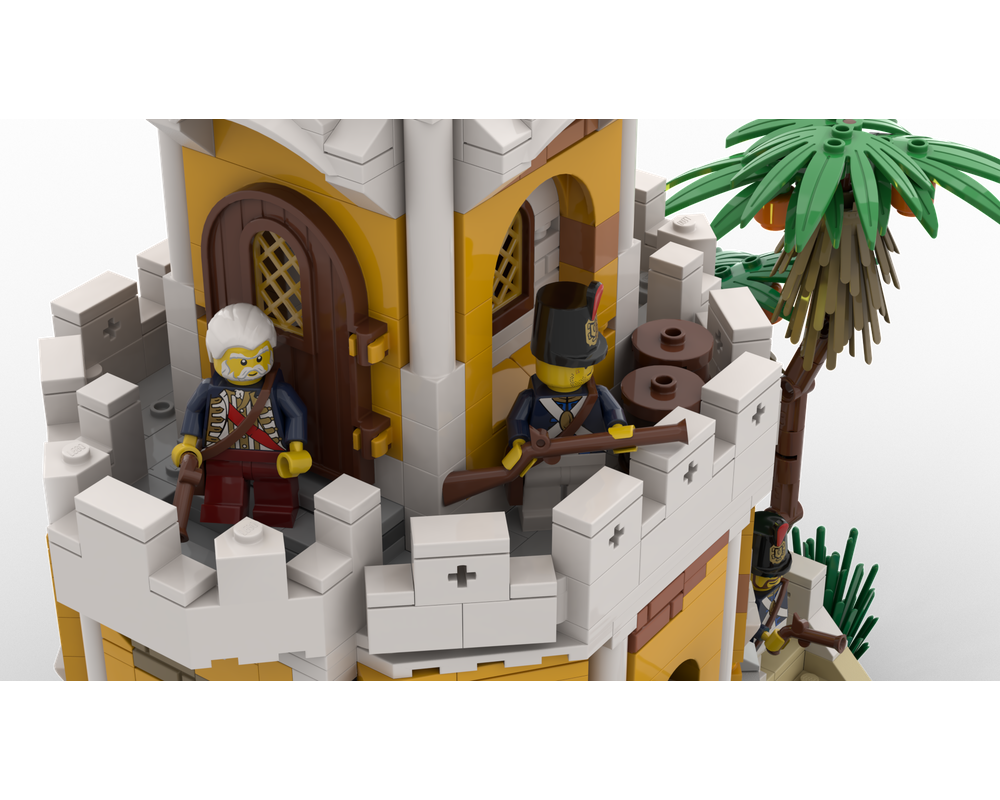 Lego Moc 6266 Cannon Cove Remake By Legatoflegion Rebrickable