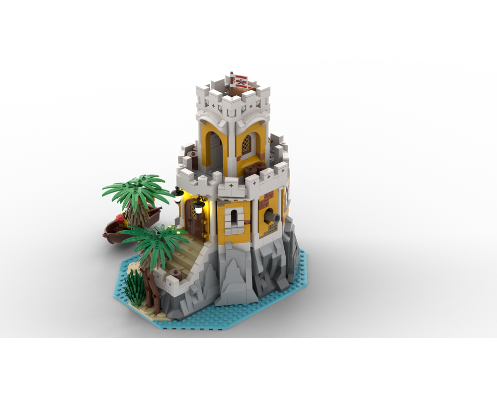 Lego Moc 6266 Cannon Cove Remake By Legatoflegion Rebrickable