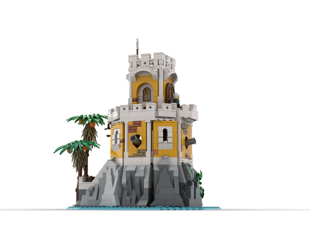 Lego Moc 6266 Cannon Cove Remake By Legatoflegion Rebrickable