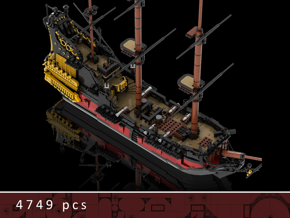 Lego Moc Queen Annes Revenge By Marius2002 Rebrickable Build With Lego