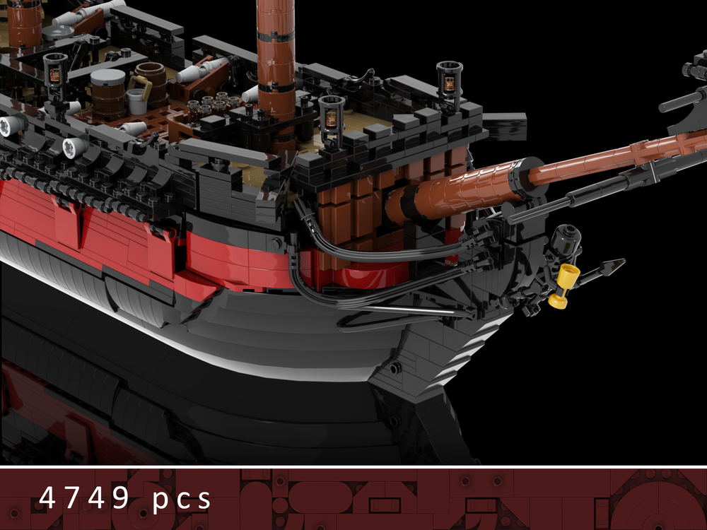 Lego Moc Queen Annes Revenge By Marius2002 Rebrickable Build With Lego
