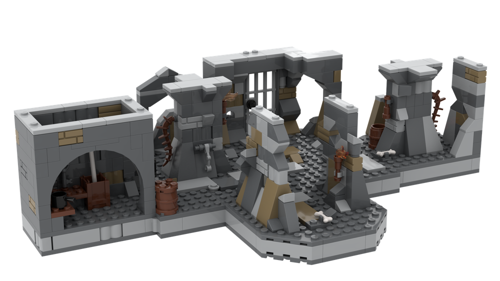 LEGO MOC Rancor Pit - Add-On for Lego Bounty Hunter's Throne Room ...