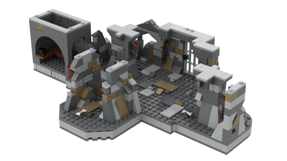 LEGO MOC Rancor Pit - Add-On for Lego Bounty Hunter's Throne Room ...