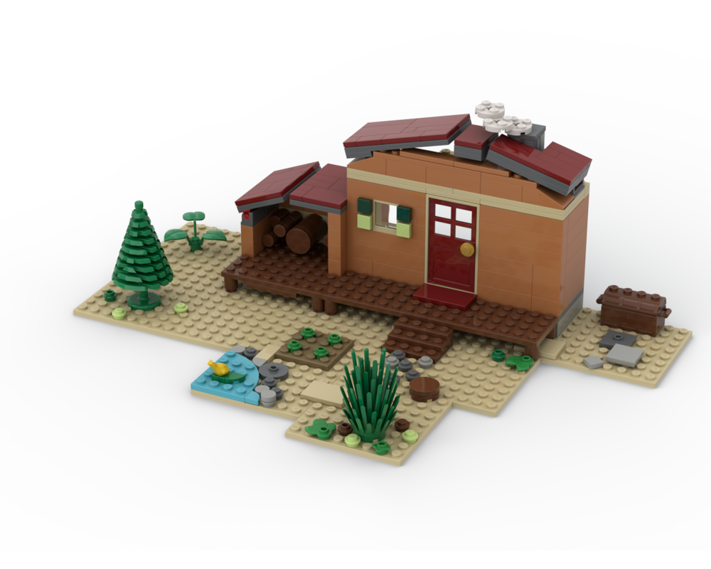 LEGO MOC Stardew Valley Farmhouse by Just_Late | Rebrickable - Build ...