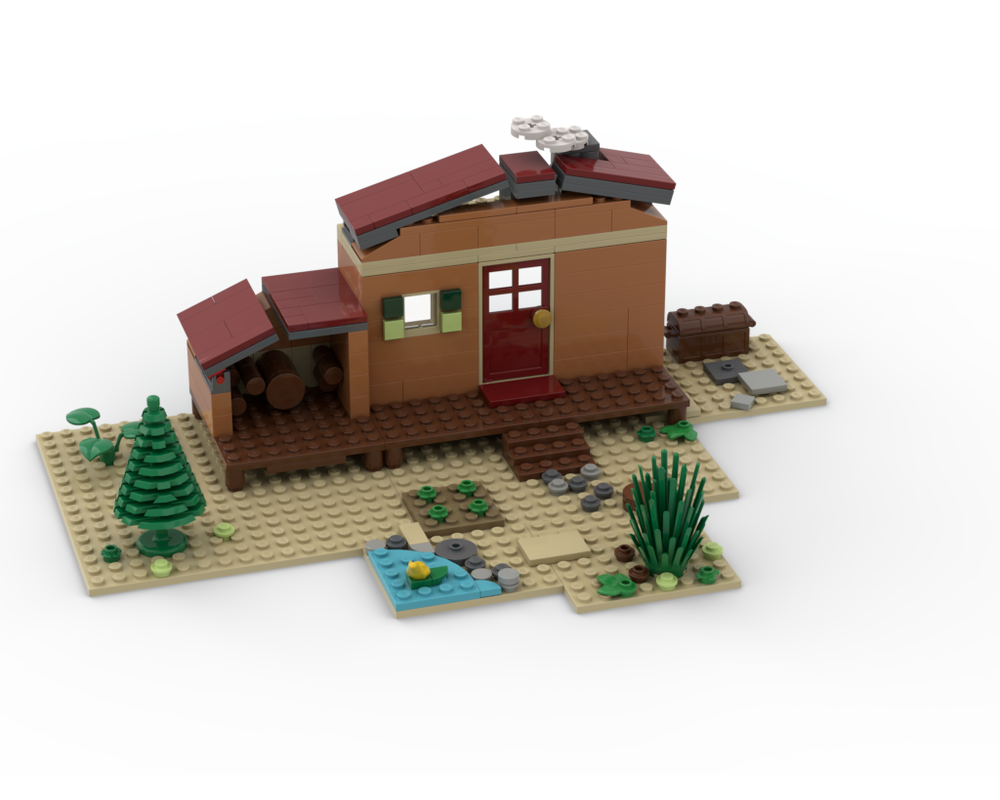 LEGO MOC Stardew Valley Farmhouse by Just_Late | Rebrickable - Build ...