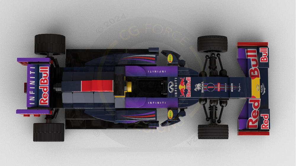 Lego Moc F1 Red Bull Racing Rb9 By Cgforcedesigns Rebrickable Build