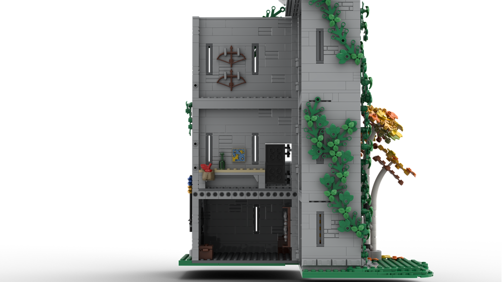 Lego Moc Black Falcons Fortress By Utlf Rebrickable Build With Lego