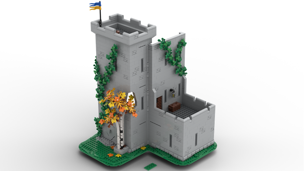 Lego Moc Black Falcons Fortress By Utlf Rebrickable Build With Lego